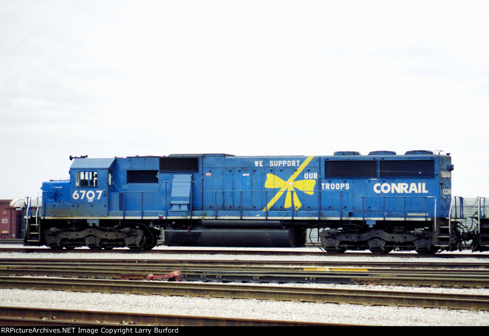 Conrail 6707 "We Support Our Troops"